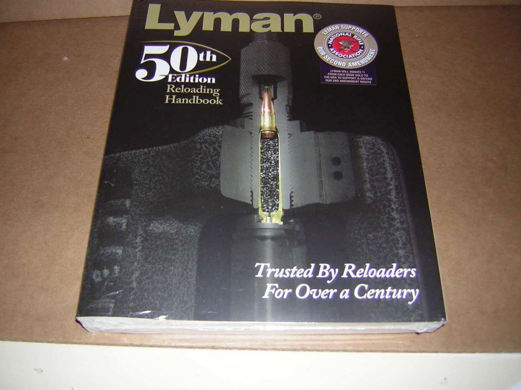 Lyman 50 TH edition reloading book Soft cover | Hounds Den